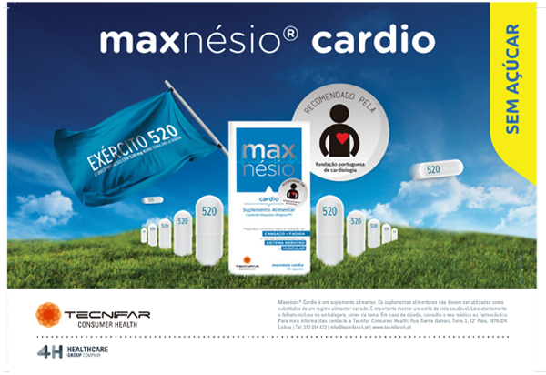 Maxnésio Cardio – Prémio Cinco Estrelas